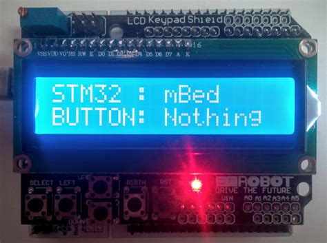 stm32 Без страху stm32 Підключення 1602 lcd keypad shield до