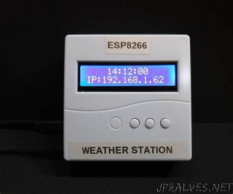 Esp Weather Station Clock Jpralves Net