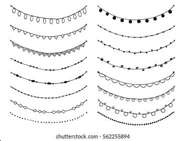 String Lights Sketch Royalty Free Images Stock Photos Pictures Shutterstock