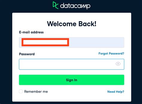 Reset Your Password Support Datacamp