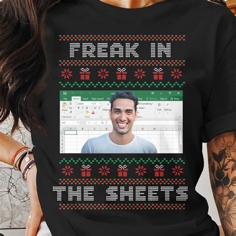 Excel Sheet Ugly Christmas Sweater Etsy