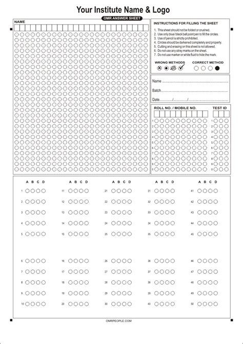Omr Sheet Checker Software Omr Scanner Omr Software
