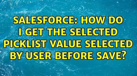 salesforce how do i get the selected picklist value selected by user