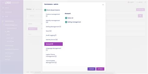 the account pro tabs missing in angular abp 5 2 0 module template