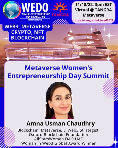 amna usman chaudhry linkedin‘de blockchain metaverse web3 dei