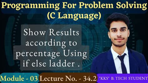 C342 Check Result According To Percentage Using If Else Ladder