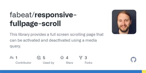 Responsive Fullpage Scrollexamplesexamplehtml At Master · Fabeat