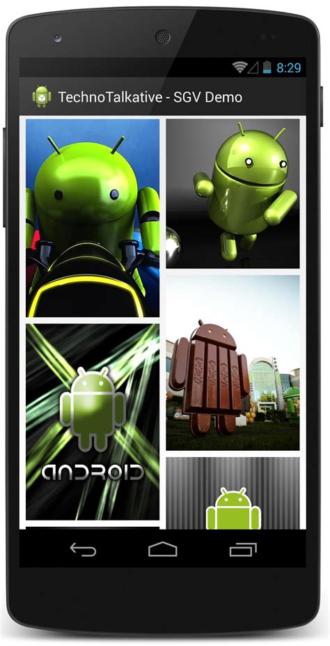 Is There A Way To Achieve Flutter Staggered Grid View In Android Native