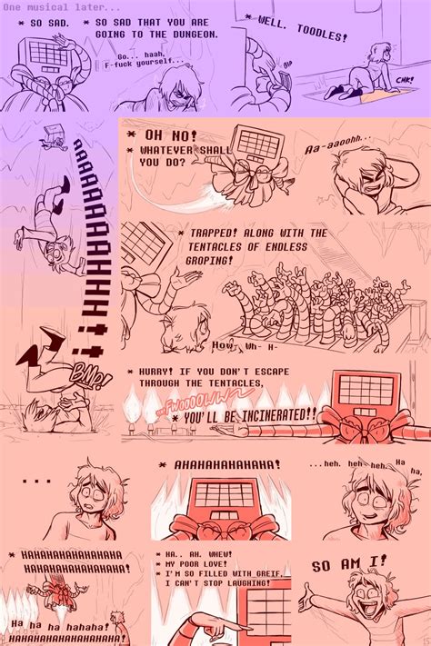 rule 34 comic english text fire frisk frisky under her tail