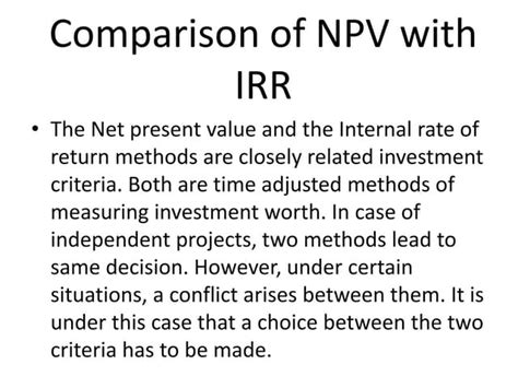 Internal Rate Of Return Pdf