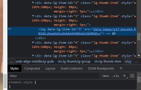 Thumbnail Image Is Not Loading Issue Sachinchoolur LightGallery GitHub