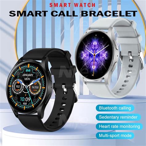 2023 블루투스 통화 스마트 워치 Heartrate 혈압 모니터링 Smartwatches Ip67 방수 남자
