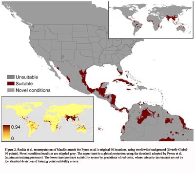 Serpent Research The Invasive Python Problem Climate Modeling And A Revised Map
