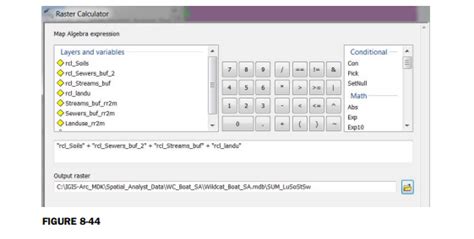 Solved Start The Raster Calculator By Double Clicking The Raster