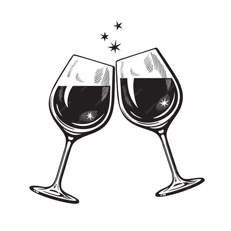 Wine Glass Cheers Clip Art