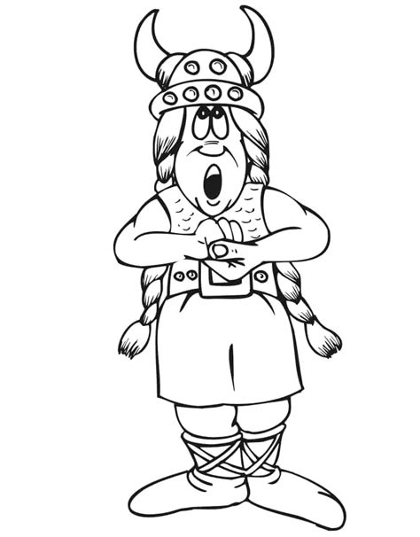Singer Coloring Page
