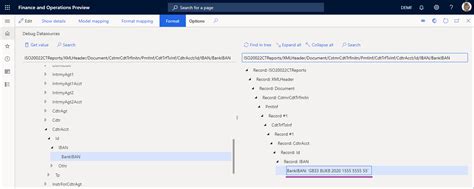 Debug Data Sources Of An Executed Er Format To Analyze Data Flow And