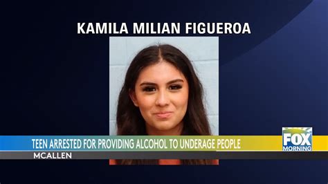 Mcallen Teenager Arrest 17 Year Old Camila Milion Figueroa Charged For