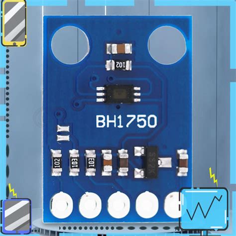 【redk】gy 302 Bh1750 โมดูลอินเตอร์เฟสดิจิทัล ความเข้มแสง Bh1750fvi I2c