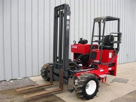Moffett M5500 Truck Mounted Forklift Specs Manuals