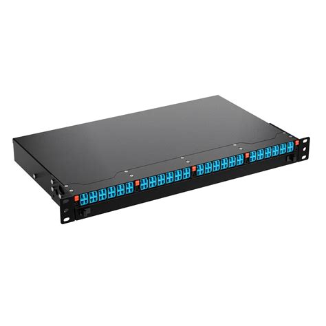 Dual Section Patch Panel HD 1U Polish Producer In Photonics And Fiber Optic Sector