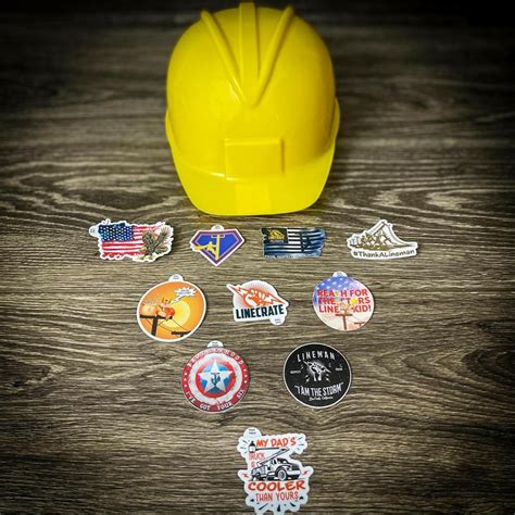 Hard Hat Stickers Nearby