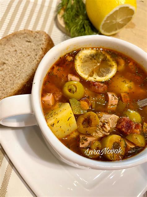 Солянка мясная классическая