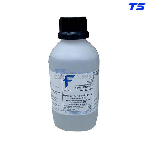 Hóa Chất Hydrochloric Acid Solution 01m 01n Fisher J4350