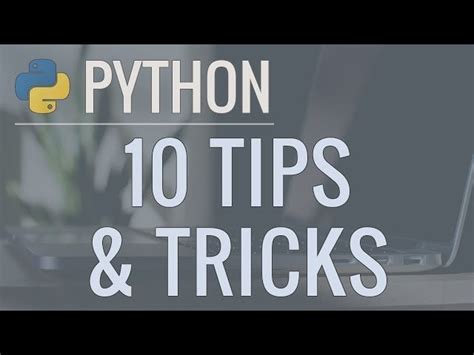 Free Video Python Tips And Tricks For Writing Better Code From Corey