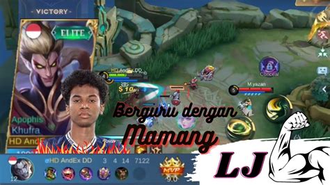 Berguru Dengan Mamang Perfect Cut Lj Mobile Legends Youtube