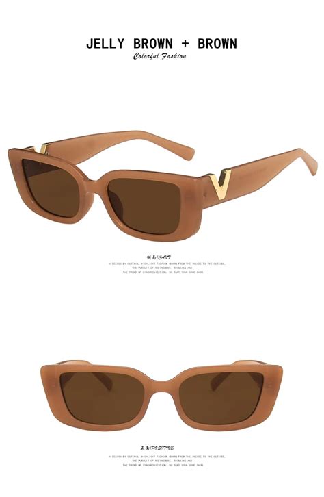 Retro Rectangle Sunglasses For Women Sundoa ☼ Shopping