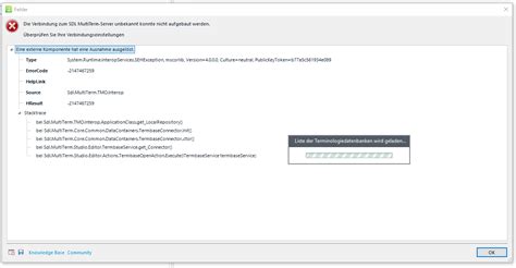 Multiterm 2019 Desktop Keeps Trying To Access An Sdl Multiterm Server