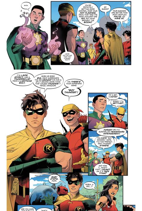 Comic Excerpt Love The Way The Titans Trust Dicks Judgment Batman