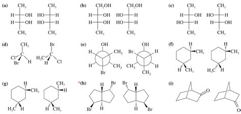 Solved 5 30 Give The Stereochemical Relationships Between