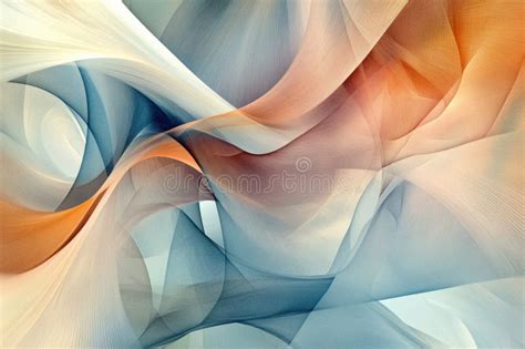 Dynamic Abstract Background Featuring Soft Layers Of Neutral Pastel