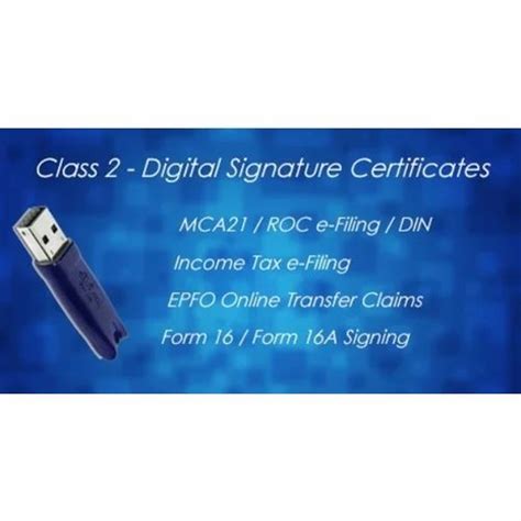 Class 2 Digital Signature Certificate In Kanpur Id 14730520888
