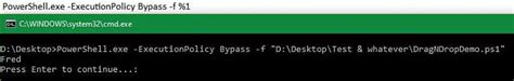Run Any Ps1 File As An Administrator When Dropped Onto Bat File Solved