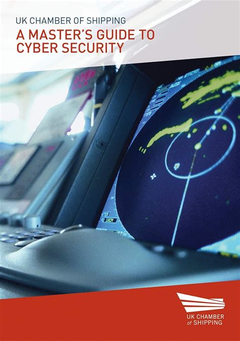 A Masters Guide To Cyber Security Uk Chamber Of Shipping 9781856096867 Books