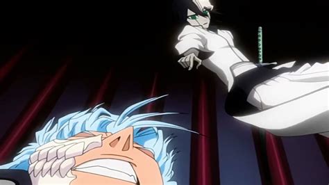 Ulquiorra Vs Grimmjow English Sub Youtube
