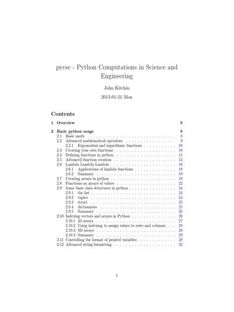 Pycse Pdf Ordinary Differential Equation Anonymous Function