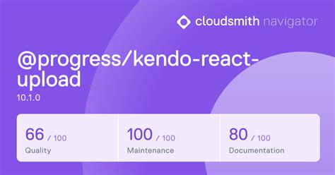 Progresskendo React Upload 1010 Npm Package Quality