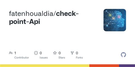 Github Fatenhoualdiacheck Point Api