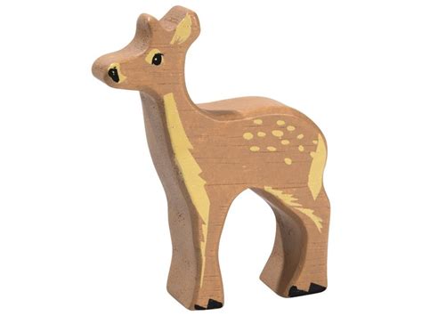Figurine En Bois Daim