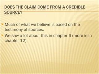 Ch08 Evaluating Arguments PPT