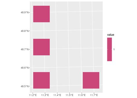 R Ggplot Of Raster Maps Horizontal Vertical Grid Cells Distortion Stack Overflow