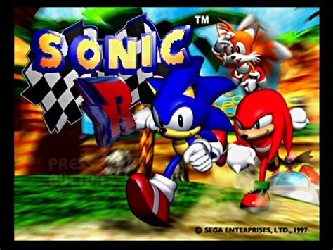 Screenshot Of Sonic R Sega Saturn 1997 Mobygames