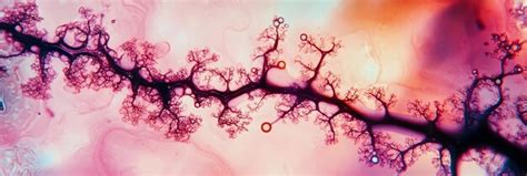 Microscope Slide Displaying Intricate Cell Structures Premium Ai Generated Image