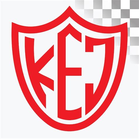 Premium Vector Kej Letter Logo Design