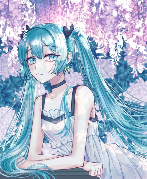 Hatsune Miku Vocaloid Drawn By Yeon Danbooru