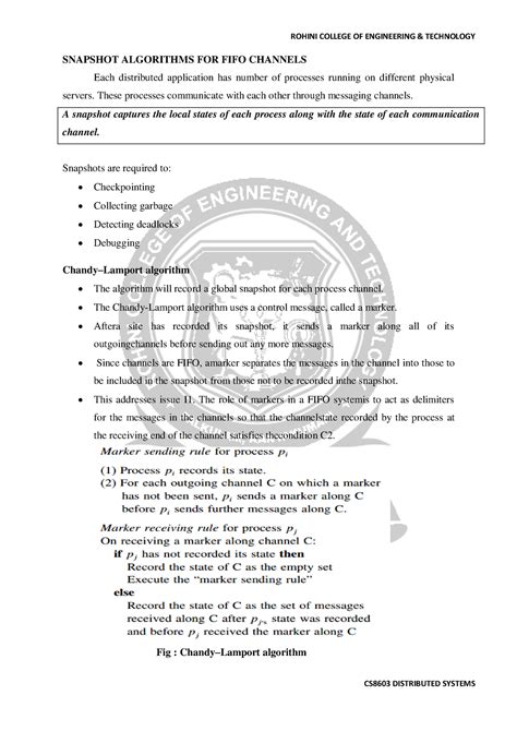 Rohini 65374258869 Syllabus Of Technology Rohini College Of